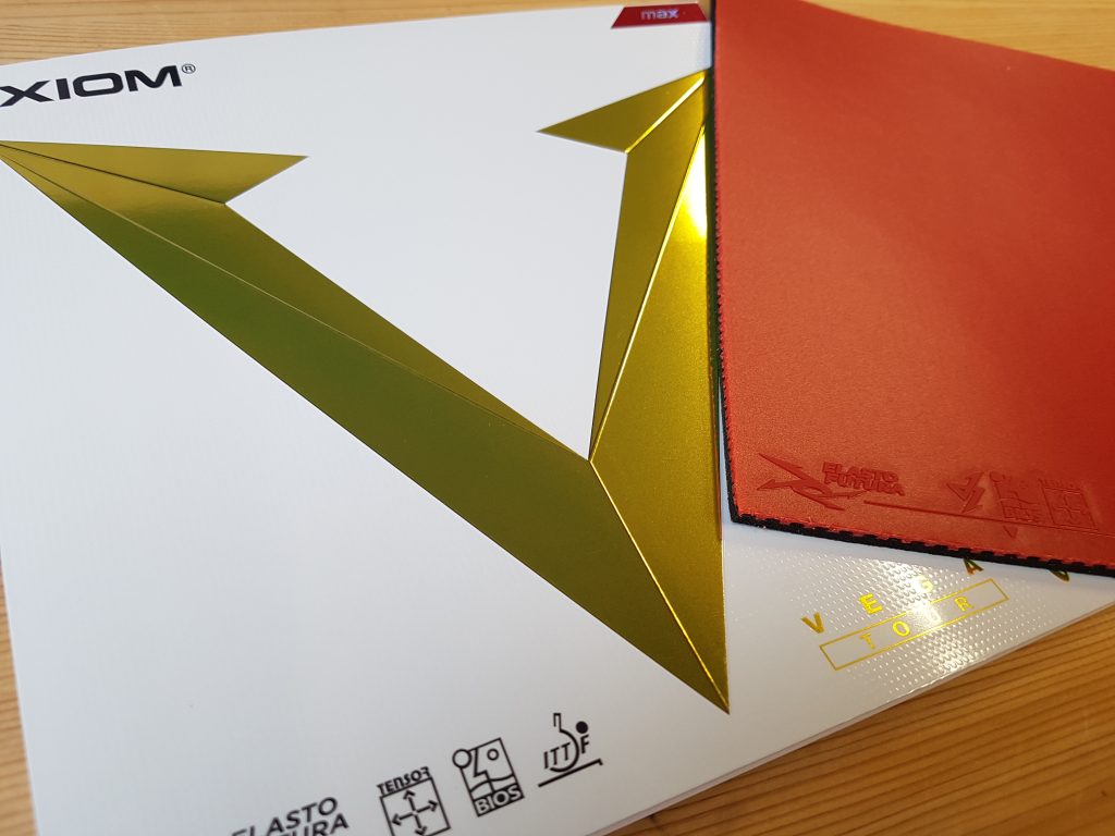 Xiom Vega Tour - Moderne Belagversion für den Plastikball